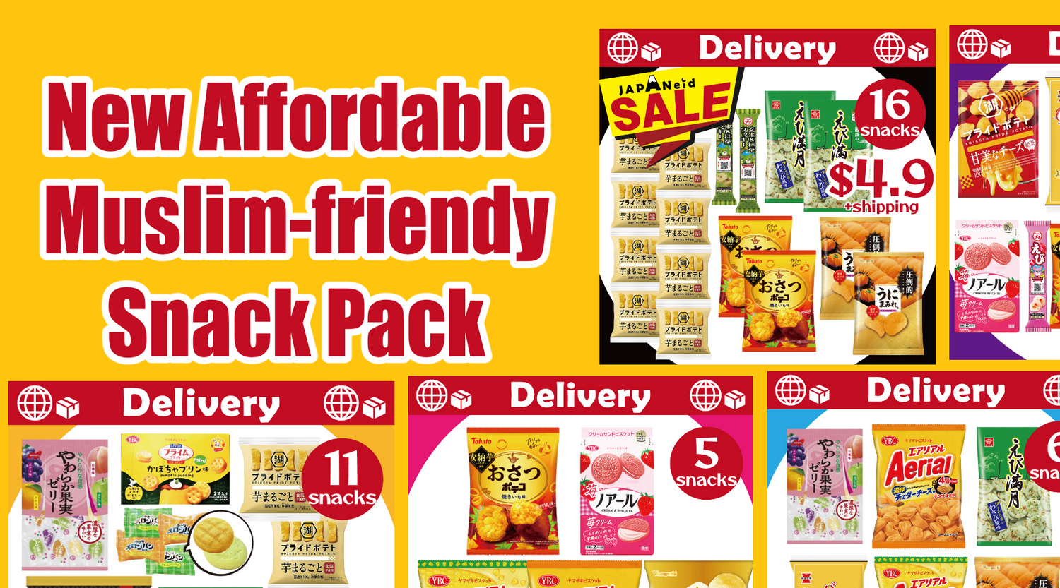 Japan's First Halal & Muslim-friendly Japanese Snack Box | JAPANeid