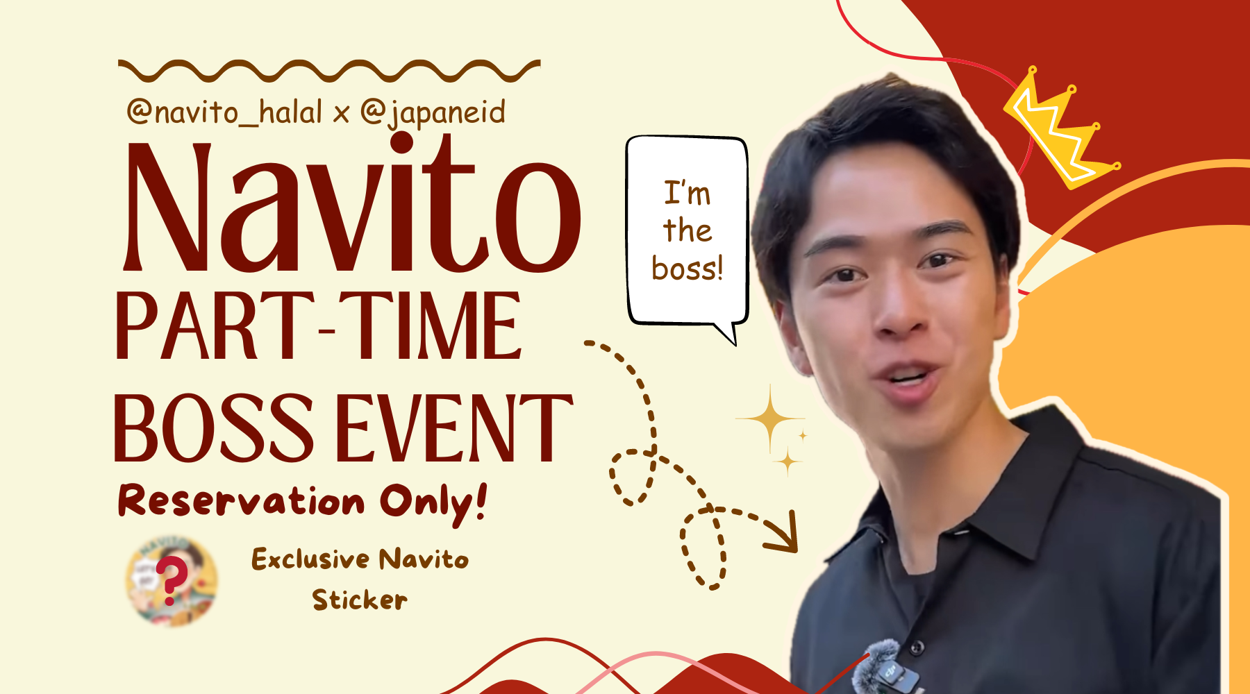 Navito Halal Part Time Boss Event at JAPANeid