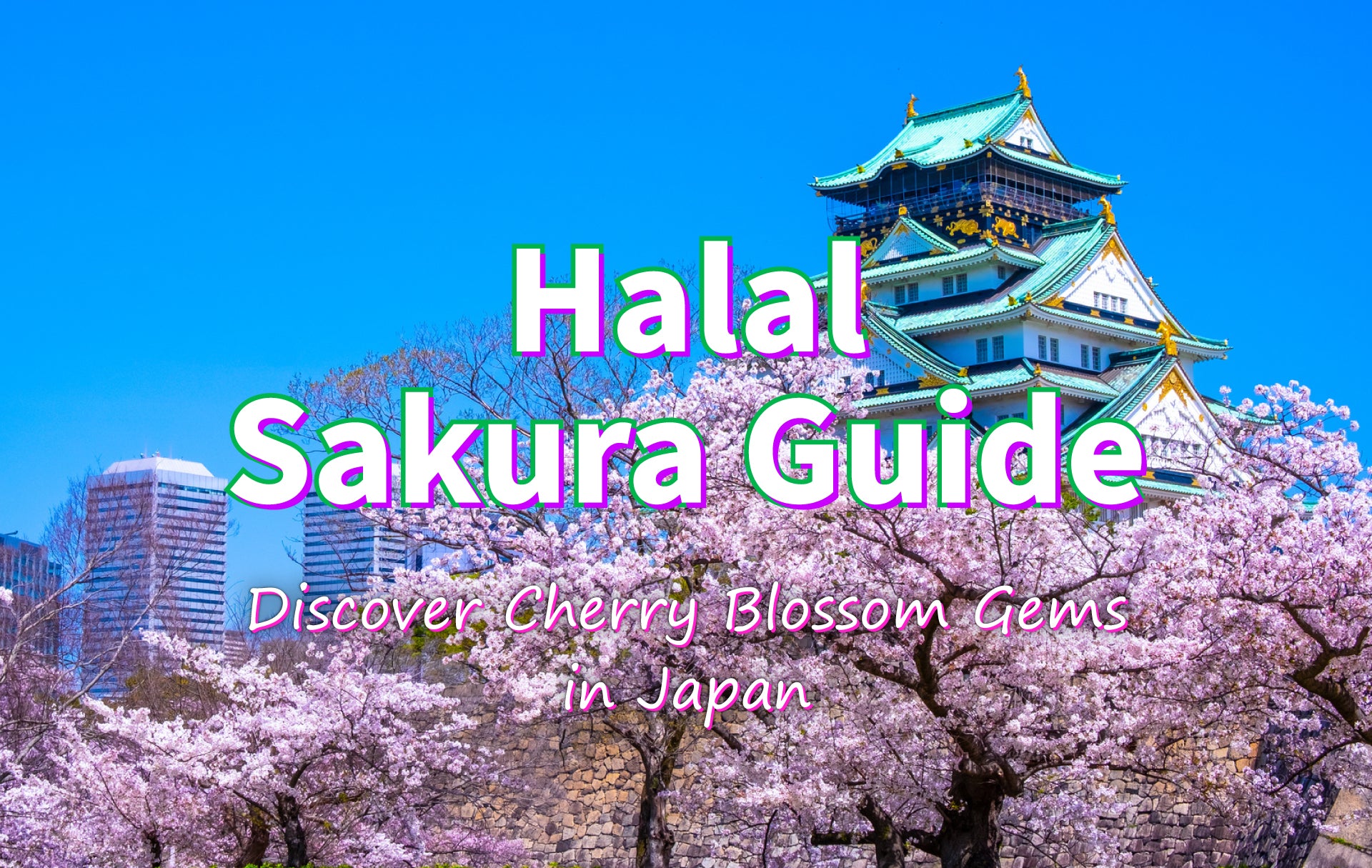 Osaka Halal Sakura Guide | By JAPANeid Souvenir Shop for Muslim Osaka
